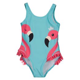 Blue Seven Badeanzug in Hellblau/ Pink - 27% | Gr&ouml;&szlig;e 104/110 | Kinder-bademode