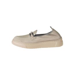 Unisa Leder-Mokassins in Beige - 71% | Gr&ouml;&szlig;e 36 | Damen-schuhe-halbschuhe