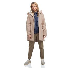 Sch&ouml;ffel Sch&ouml;ffel Funktionsparka "Crivat" in Beige - 74% | Gr&ouml;&szlig;e 38 | Damen-outdoorjacken