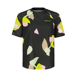 maloja Trailrunningshirt "B&uuml;schelsch&ouml;nM." in Schwarz/ Bunt - 48% | Gr&ouml;&szlig;e S | Damen-outdoor-tops-shirts
