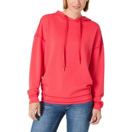 Timezone Hoodie in Rot - 63% | Gr&ouml;&szlig;e M | Damen-sweatshirts-jacken
