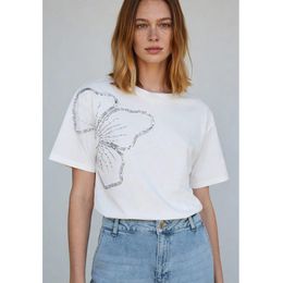 More & More More & More Shirt in Wei&szlig; - 58% | Gr&ouml;&szlig;e 36 | Damen-tops