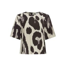 MOSS COPENHAGEN Bluse "Karalie Jusia" in Wei&szlig;/ Schwarz - 37% | Gr&ouml;&szlig;e M | Damen-blusen