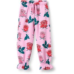 Smafolk Sm&aring;folk Sweathose "Querina" in Rosa - 53% | Gr&ouml;&szlig;e 122/128 | Kinderhosen