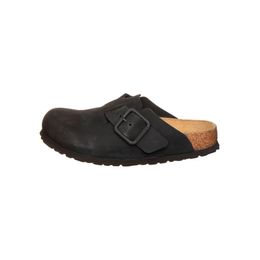 Birkenstock Leder-Clogs "Boston" in Schwarz - 20% | Gr&ouml;&szlig;e 41 | Damen-pantoletten