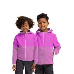 Jack Wolfskin Softshelljacke "Sandbird" in Lila - 36% | Gr&ouml;&szlig;e 128 | Kinder-outdoor-jacken