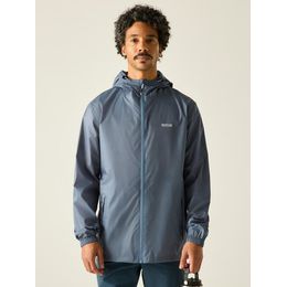 Regatta Regenjacke "Pack It III" in Hellblau - 76% | Gr&ouml;&szlig;e XL | Herren-outdoorjacken