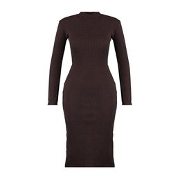 Trendyol Kleid in Braun - 46% | Gr&ouml;&szlig;e L | Damen-kleider
