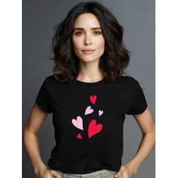 WOOOP Shirt in Schwarz - 42% | Gr&ouml;&szlig;e M | Damen-tops
