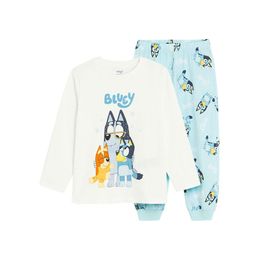 COOL CLUB Pyjama in Creme/ Hellblau - 43% | Gr&ouml;&szlig;e 98 | Kinder-waesche