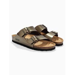 BACKSUN Leder-Pantoletten "Bali" in Hellbraun - 61% | Gr&ouml;&szlig;e 37 | Damen-pantoletten