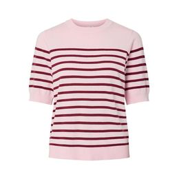Y.A.S YAS Pullover in Rosa/ Bordeaux - 47% | Gr&ouml;&szlig;e M | Damen-pullover-cardigans