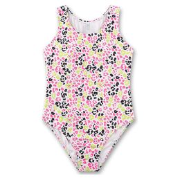 Sanetta Badeanzug in Wei&szlig;/ Pink/ Gr&uuml;n - 26% | Gr&ouml;&szlig;e 140 | Kinder-bademode