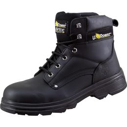Sicherheitsschuh U-Power "Track S3" Gr. 43, schwarz, 43, Obermaterial: 50% Rindsleder Leather cow. 50% Lammleder LEL., Schuhe