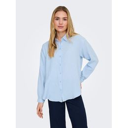 Jacqueline de Yong JDY Hemd "Theis" in Hellblau - 33% | Gr&ouml;&szlig;e XL | Damen-blusen