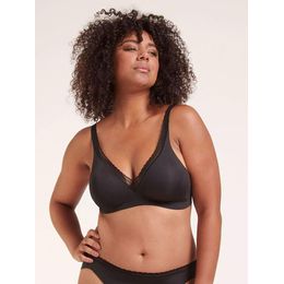 Sloggi B&uuml;gelloser BH "Body Adapt" in Schwarz - 63% | Gr&ouml;&szlig;e XS | Damen-bhs