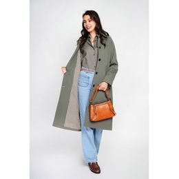 ASSUILI Trenchcoat in Khaki - 79% | Gr&ouml;&szlig;e 36 | Damenjacken