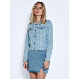 Noisy may Jeansjacke "Nmdebra" in Hellblau - 64% | Gr&ouml;&szlig;e L | Damenjacken
