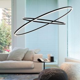NEMO Ellisse Double Pendelleuchte, LED, ELP LNW 56,