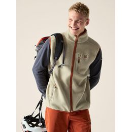 Dare 2b Fleeceweste "Camber" in Creme - 66% | Gr&ouml;&szlig;e XL | Herren-outdoorjacken
