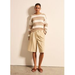 Stefanel Pullover in Creme/ Beige - 67% | Gr&ouml;&szlig;e L | Damen-pullover-cardigans