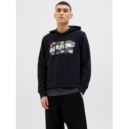 Jack & Jones Jack & Jones Hoodie "Hawaii" in Schwarz - 65% | Gr&ouml;&szlig;e M | Herren-sweatshirts-jacken