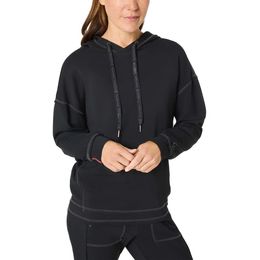 Timezone Hoodie in Schwarz - 60% | Gr&ouml;&szlig;e L | Damen-sweatshirts-jacken