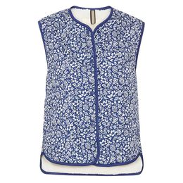 Camel Active Weste in Blau - 63% | Gr&ouml;&szlig;e 42 | Damenjacken