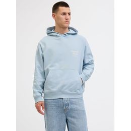 Jack & Jones Jack & Jones Hoodie "Jornorebro" in Hellblau - 64% | Gr&ouml;&szlig;e XL | Herren-sweatshirts-jacken