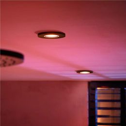 PHILIPS Hue White & Color Ambiance Xamento Einbaustrahler, 3er Set, GU10, 8720169320895,