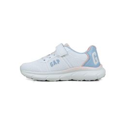 GAP Sneakers "Belmont" in Wei&szlig;/ Hellblau - 53% | Gr&ouml;&szlig;e 33 | Kindersneakers