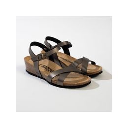 BACKSUN Keilsandaletten in Grau - 63% | Gr&ouml;&szlig;e 37 | Damen-sandalen