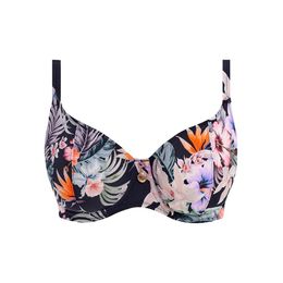 Freya Bikini-Oberteil "Kamala Bay" in Schwarz/ Bunt - 65% | Gr&ouml;&szlig;e 85D | Damen-bademode