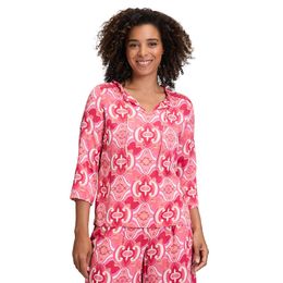 Cartoon Bluse in Pink/ Rosa - 74% | Gr&ouml;&szlig;e 36 | Damen-blusen