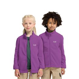 Jack Wolfskin Fleecejacke "Taunus 100" in Lila - 32% | Gr&ouml;&szlig;e 176 | Kids-fleecejacken-fleecepullover