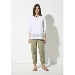 More & More More & More Bluse in Wei&szlig; - 68% | Gr&ouml;&szlig;e 36 | Damen-blusen