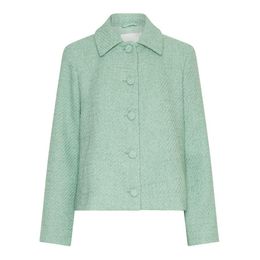 MOSS COPENHAGEN Hemdjacke "Aiste Abriella" in Gr&uuml;n - 47% | Gr&ouml;&szlig;e L/XL | Damenjacken