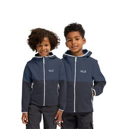 Jack Wolfskin Softshelljacke "Sandbird" in Dunkelblau - 41% | Gr&ouml;&szlig;e 104 | Kinder-outdoor-jacken