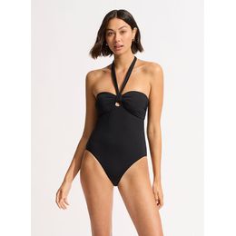 Seafolly Badeanzug in Schwarz - 70% | Gr&ouml;&szlig;e S | Damen-bademode