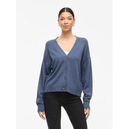 Vila Cardigan "Viril" in Blau - 47% | Gr&ouml;&szlig;e L | Damen-pullover-cardigans