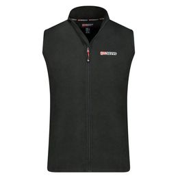 Geographical Norway Fleeceweste "Vug" in Schwarz - 51% | Gr&ouml;&szlig;e XL | Herren-outdoorjacken