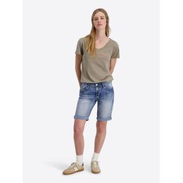 Timezone Jeans-Shorts "Nali" - Slim fit - in Blau - 46% | Gr&ouml;&szlig;e W28 | Shorts