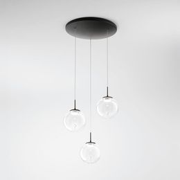 Fabas Luce Ariel Pendelleuchte, LED 3-flammig, 3770-47-372,