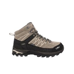 CMP Leder-Trekkingschuhe "Rigel" in Hellbraun/ Schwarz - 43% | Gr&ouml;&szlig;e 38 | Damen-outdoor-sport-schuhe