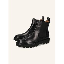 Melvin & Hamilton MELVIN & HAMILTON Leder-Chelsea-Boots "Sally 112" in Schwarz - 62% | Gr&ouml;&szlig;e 41 | Stiefeletten