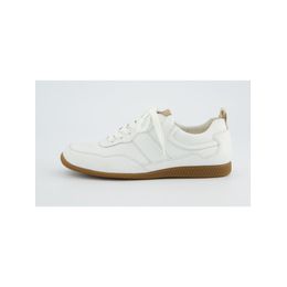 Paul Green Leder-Sneakers in Wei&szlig; - 58% | Gr&ouml;&szlig;e 37,5 | Damen-sneakers