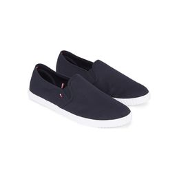Tommy Hilfiger Shoes Slipper in Dunkelblau/ Wei&szlig; - 48% | Gr&ouml;&szlig;e 39 | Damen-schuhe-halbschuhe