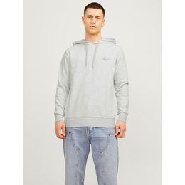 Jack & Jones Jack & Jones Hoodie in Hellgrau - 60% | Gr&ouml;&szlig;e L | Herren-sweatshirts-jacken