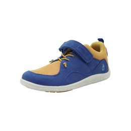 lamino Leder-Barfu&szlig;schuhe in Blau/ Gelb - 70% | Gr&ouml;&szlig;e 26 | Kindersneakers