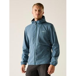 Regatta Softshelljacke "Tredmoor" in Hellblau - 73% | Gr&ouml;&szlig;e L | Herren-outdoorjacken